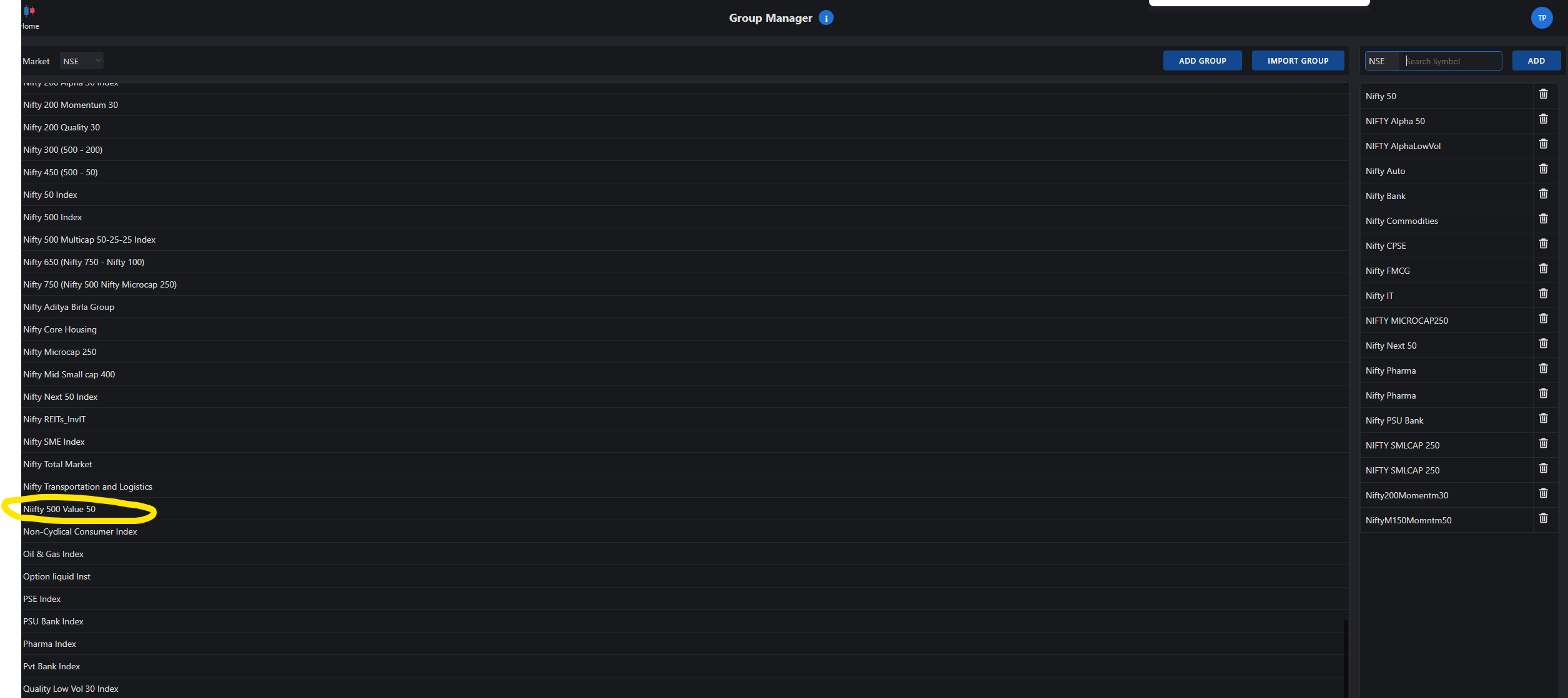 [RZONE bug] Spelling mistake in Index names, not showing up | Definedge Forum